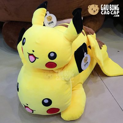Gấu Bông Pikachu - Pikachu Bông lông mịn - gaubongcaocap.com