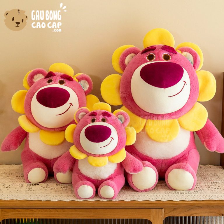 Gấu Bông Lotso cosplay Hoa Hướng Dương - Gấu Lotso Nhập Khẩu