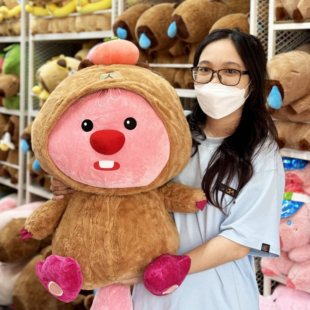 Gấu Bông Loopy Cosplay Capybara - Shop Chuột Bông Capybara ...
