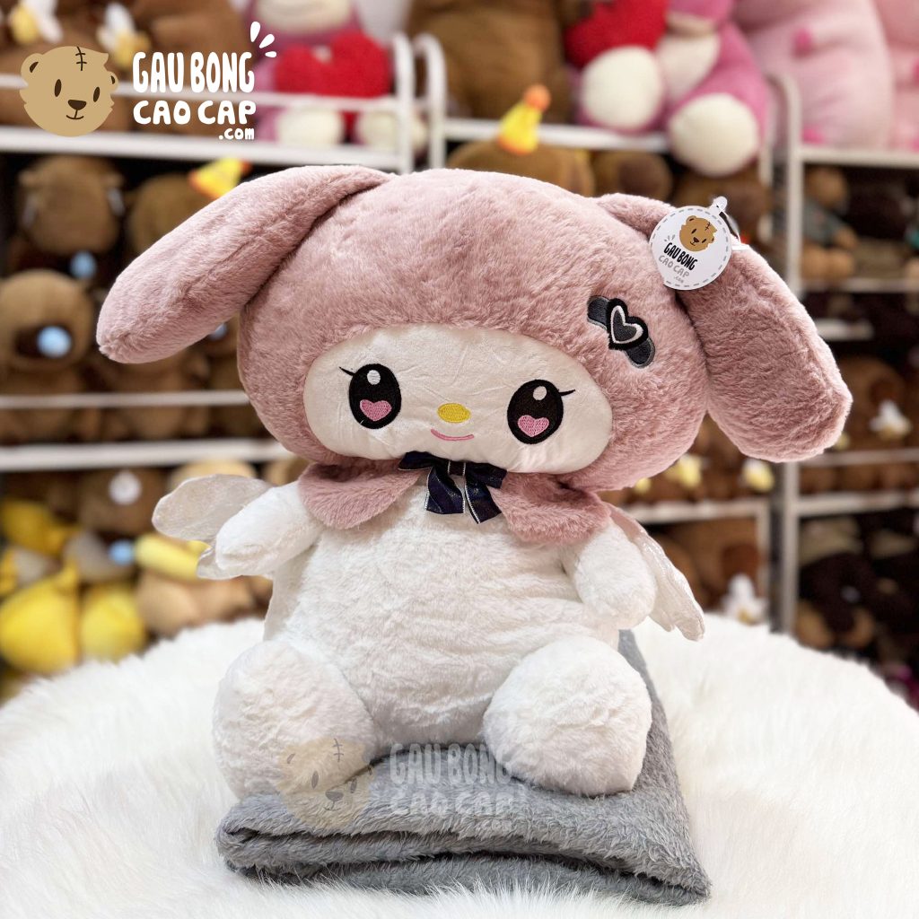 Gấu Bông Melody có mền 2in1 - Shop Gối Mền 2in1 - gaubongcaocap.com