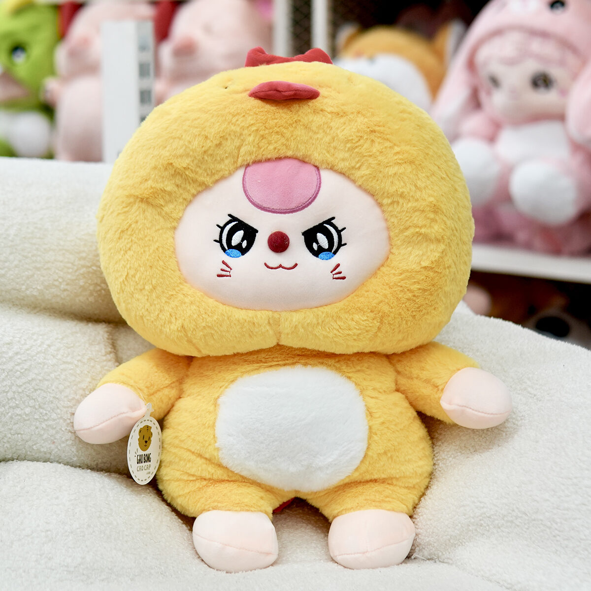 Gấu Bông Baby Three cosplay Gà Vàng - Shop Gấu Bông Baby Three ...